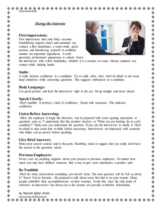 Interview Skills | DOCX