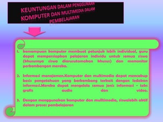 Pengertian Komputer dan Multimedia | PPT
