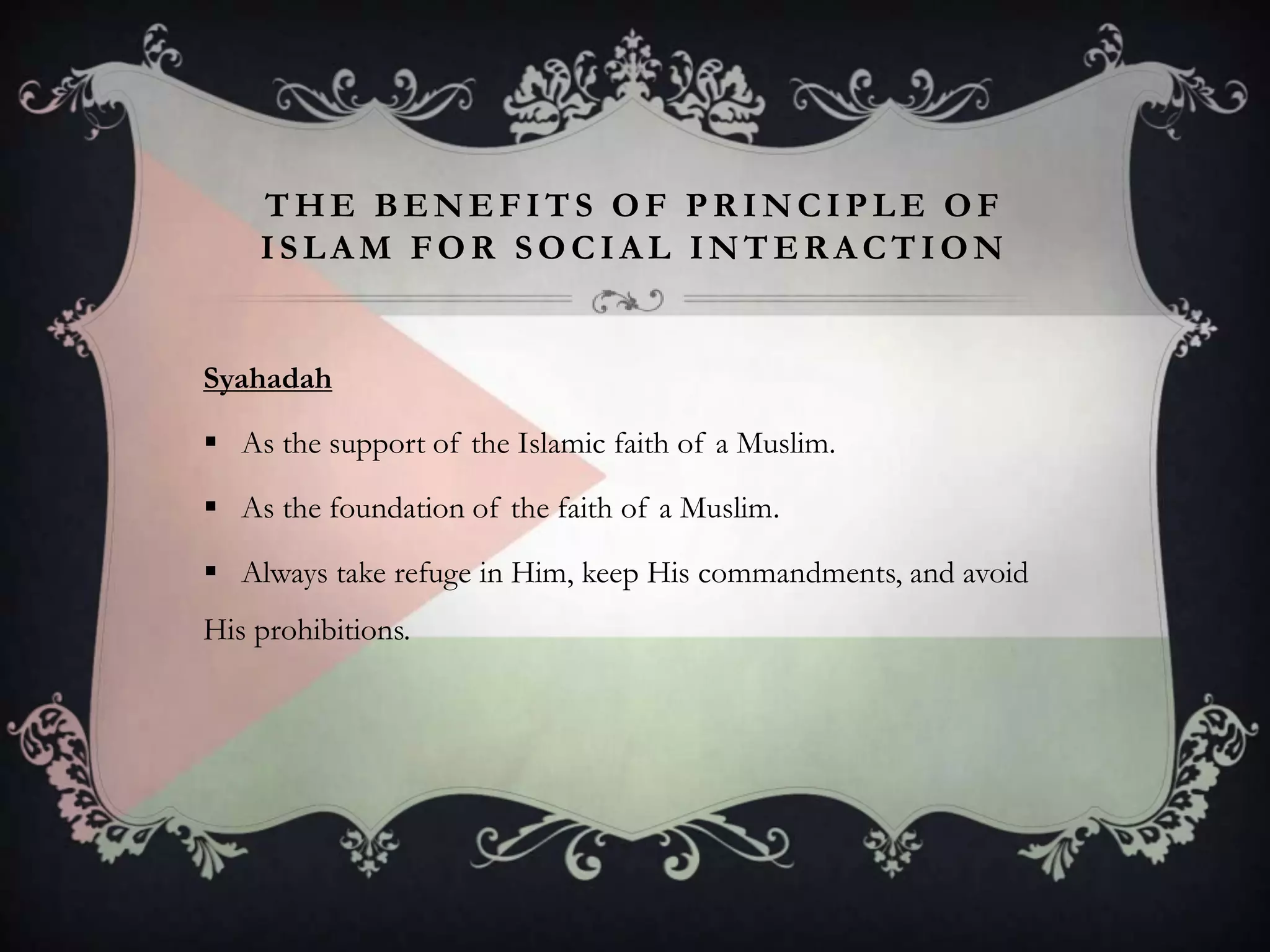 The Principle of Islam | PPTX
