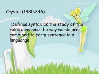 syntax | PPT
