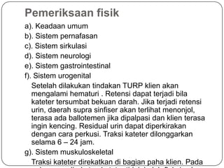 Post Op TURP | PPTX
