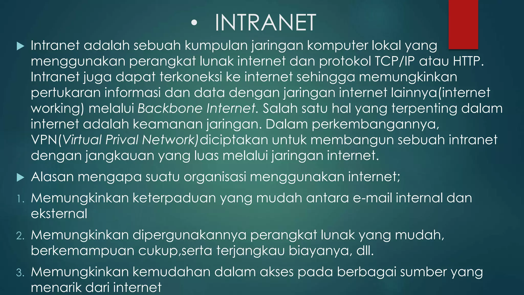 DASAR-DASAR INTERNET | PPTX