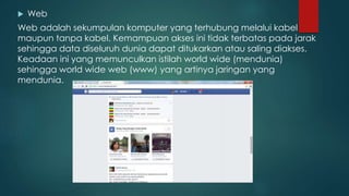 DASAR-DASAR INTERNET | PPTX