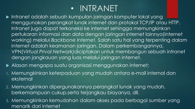DASAR-DASAR INTERNET | PPTX