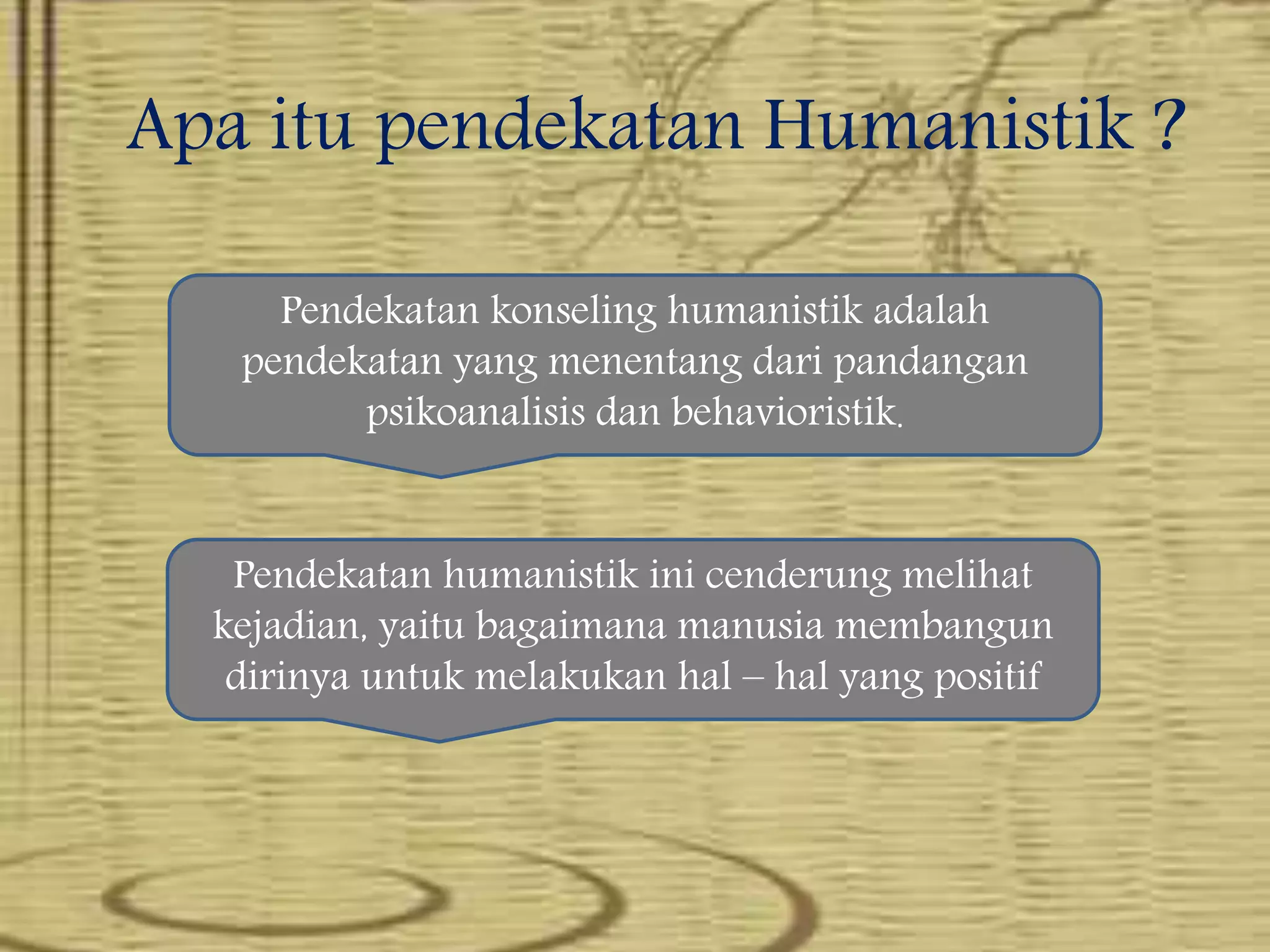 pendekatan Humanistik ppt | PPTX