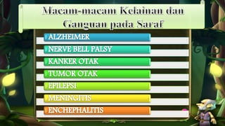 IPA BIOLOGI "PENYAKIT PADA SISTEM SYARAF" | PPT