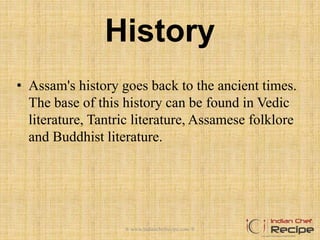 Assamese cuisine by indianchefrecipe @ www.indianchefrecipe.com