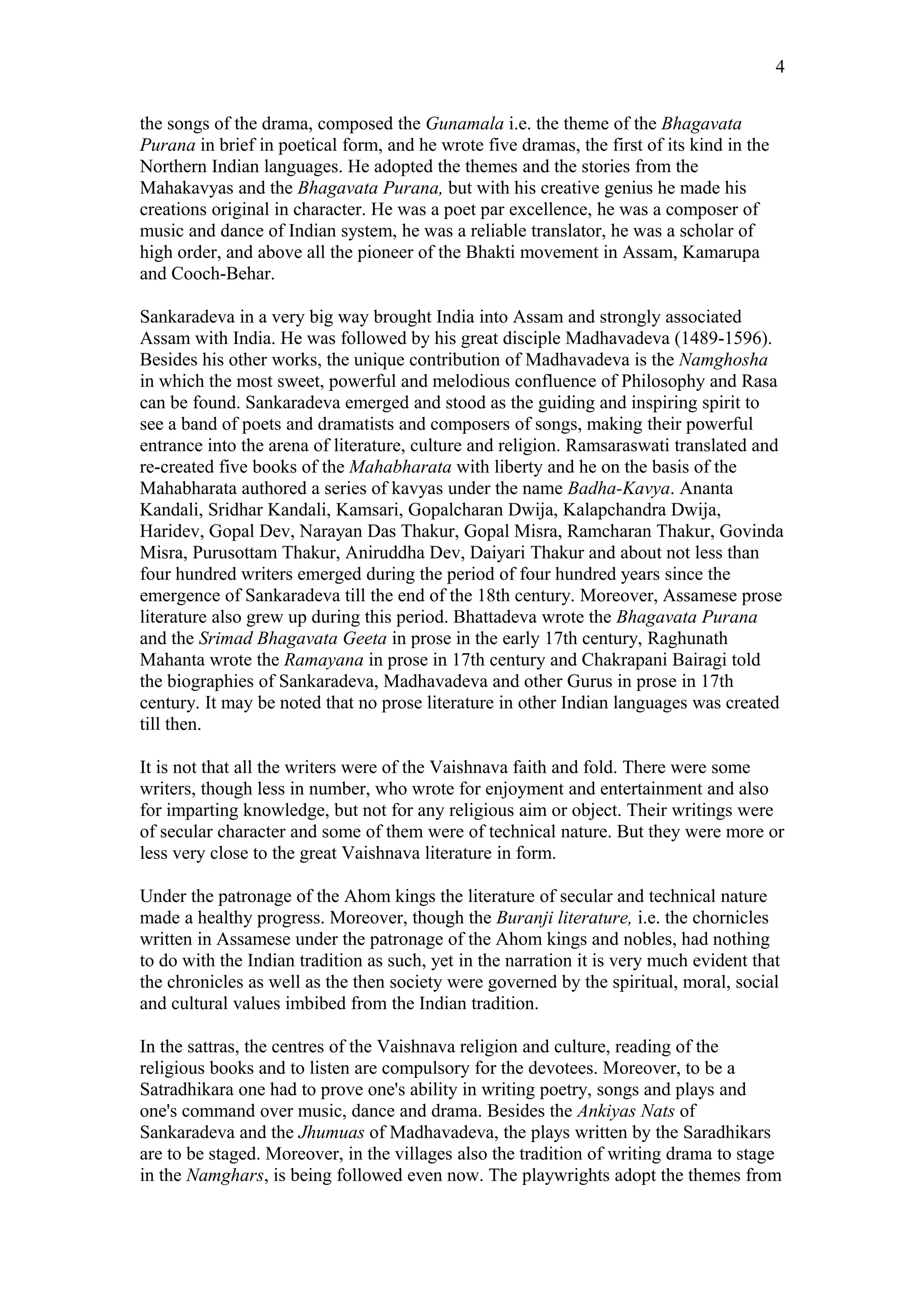 Assamese literature | DOC