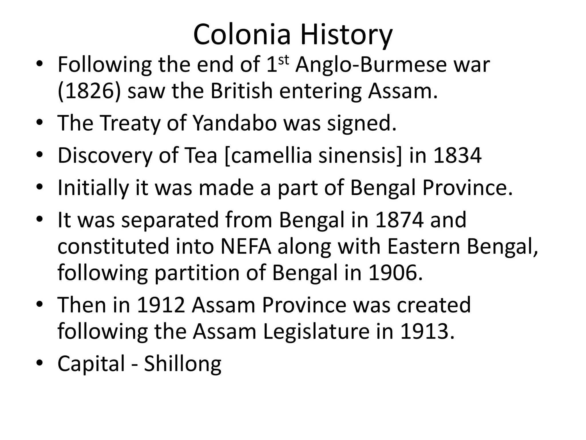 Assam Ancient and Medieval History | PPTX