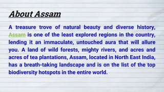Assam ppt | PPTX