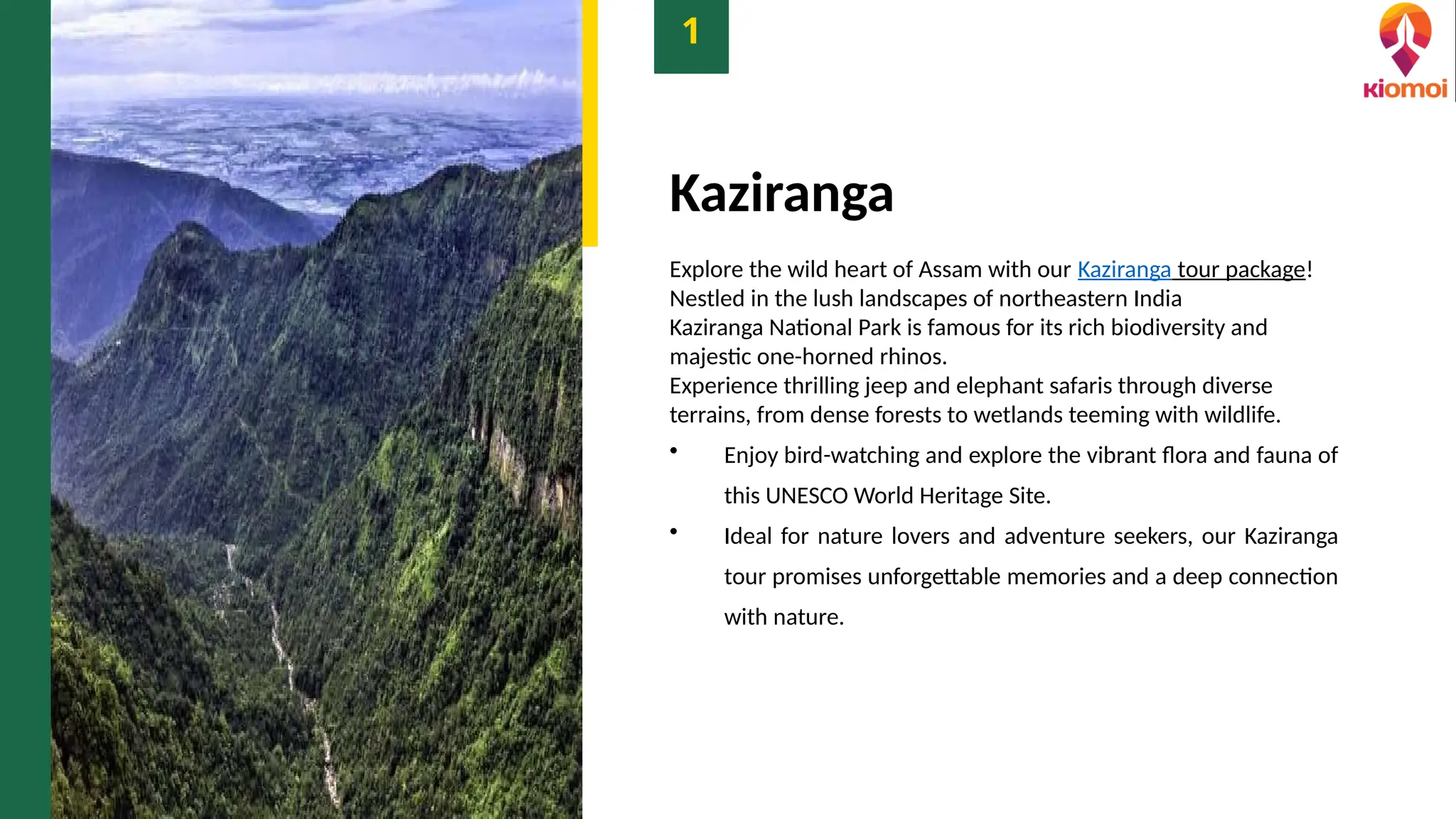 Assam Adventure Awaits: Tailor-Made Tour Packages | PPTX