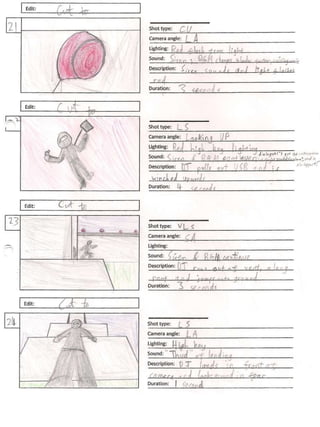 Assassination Opening Sequence Shot List and Storyboard | PPT