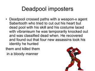 Assassin power point | PPT