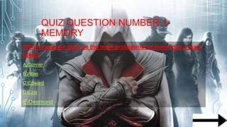 Assassin’s creed | PPTX