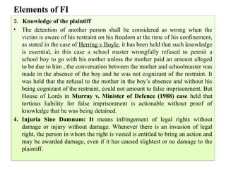 Assault, battery and false imprisonment.pptx