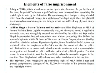 Assault, battery and false imprisonment.pptx
