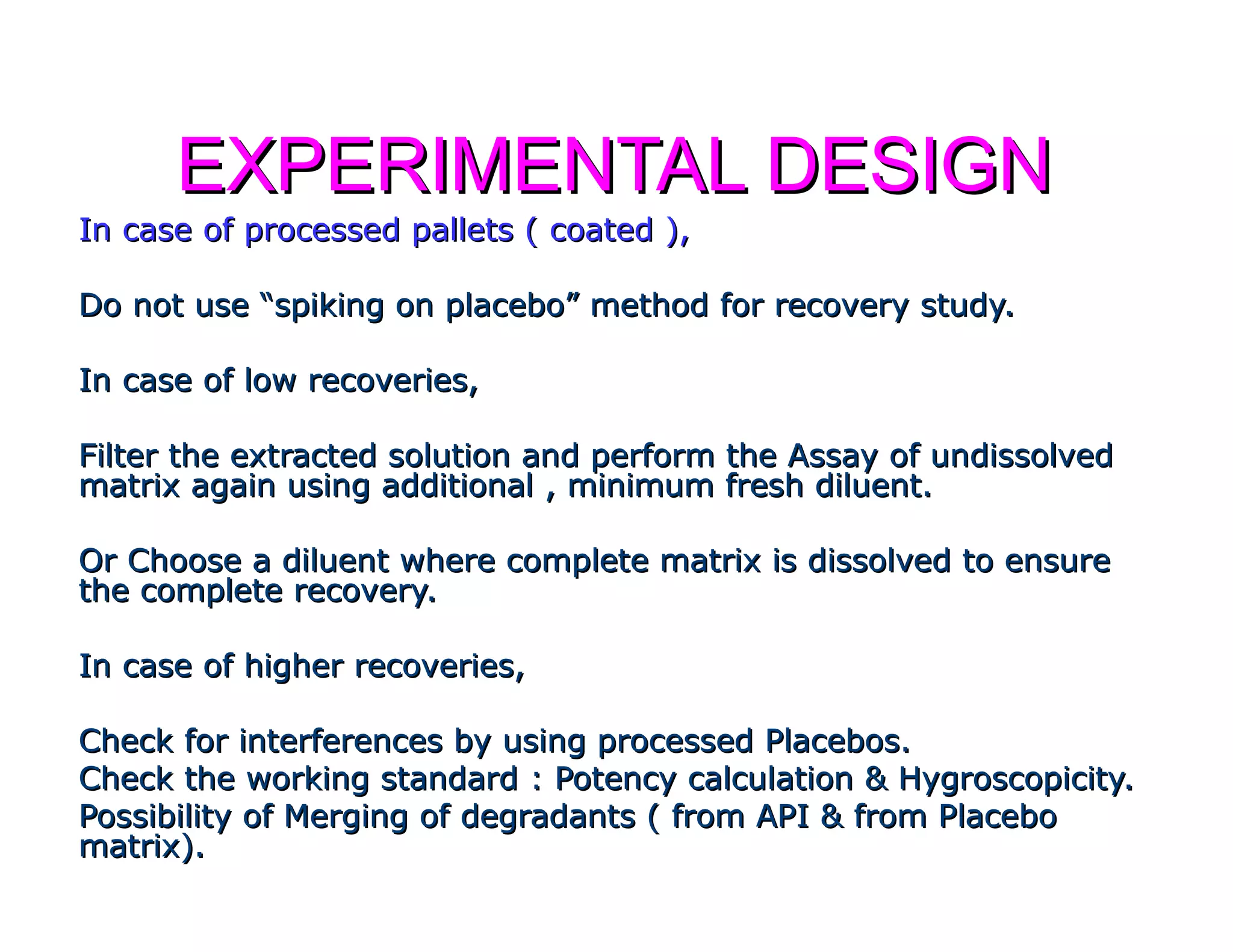 Assay method development | PPT