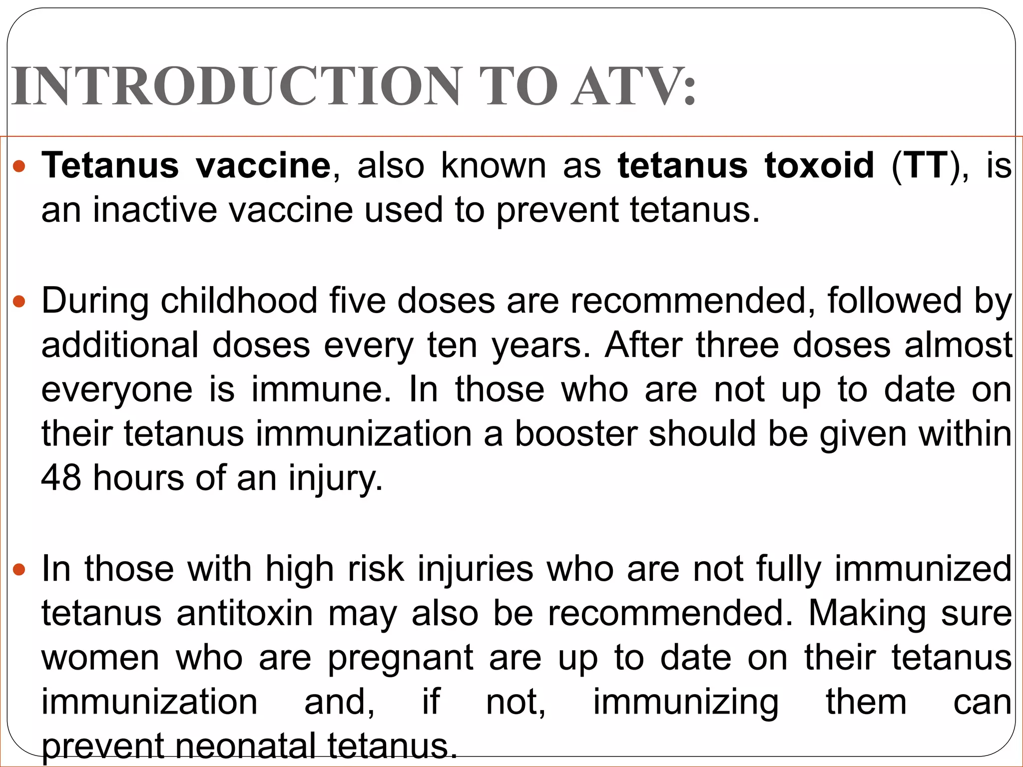 Assay of adsorbed diptheria vaccine and adsorbed tetanus | PPTX