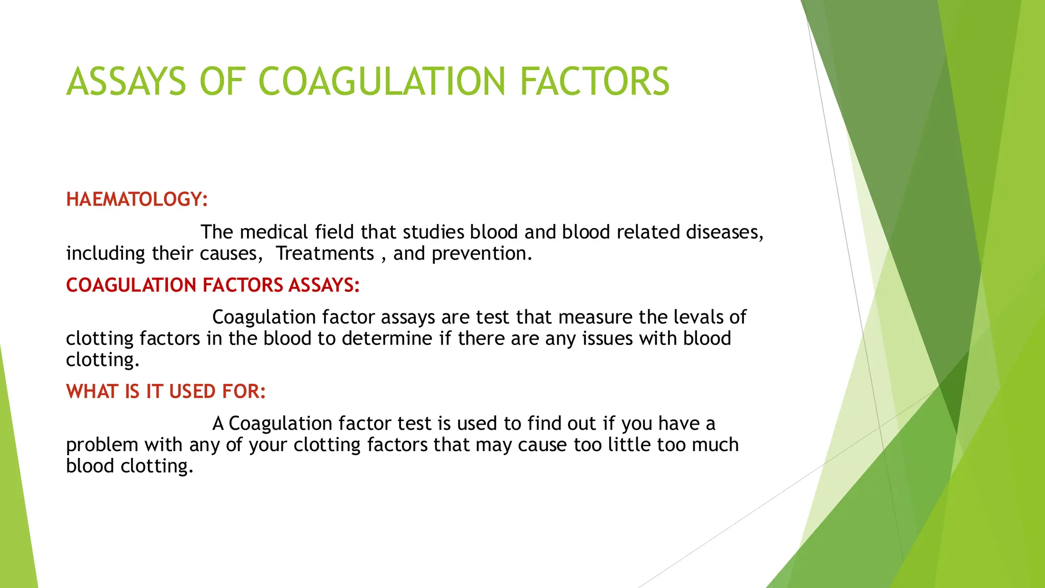Clinical Laboratory Technology -Assay of Coagulation factors-1.pdf