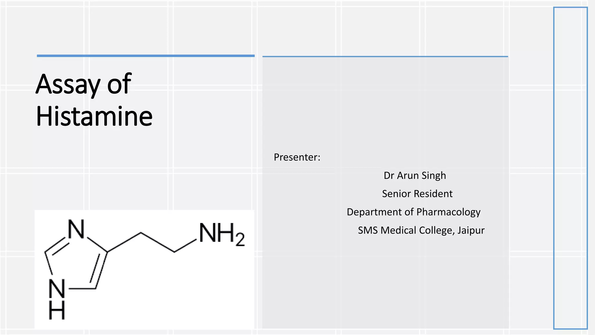 Assay of Histamine.pptx