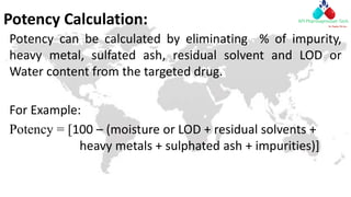 API | Intermediates Assay, Potency & Purity | PPTX