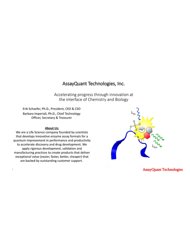 AssayQuant Technologies, Inc. | PDF