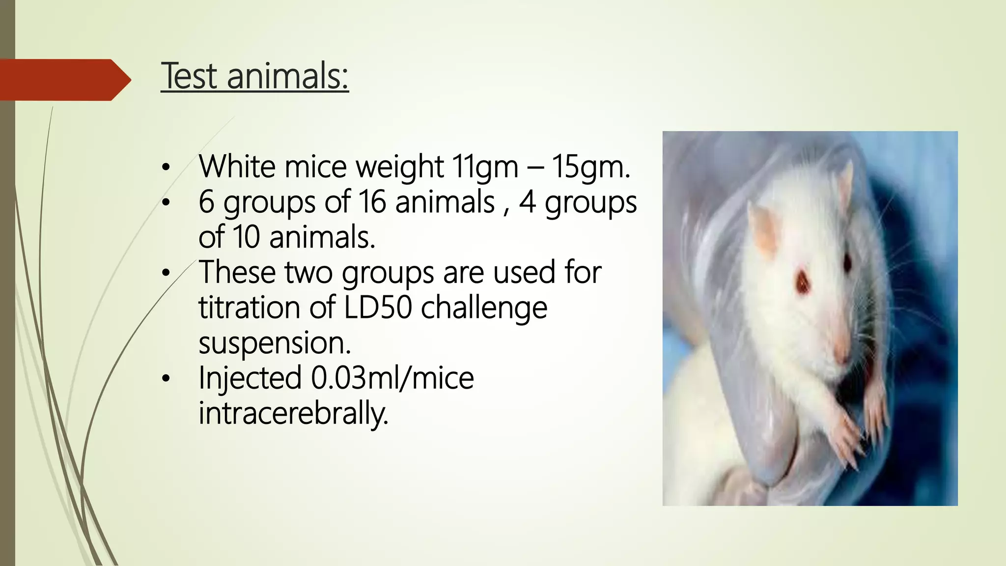 Assays of rabies vaccine | PPTX