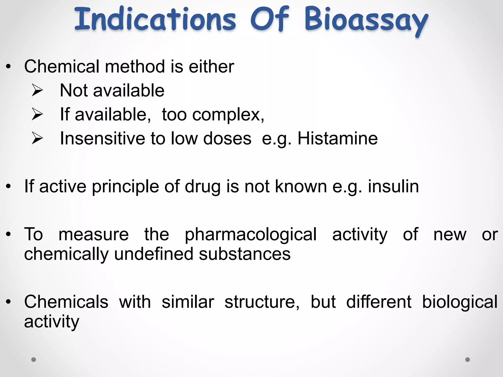 Assays, types of assays, principle and prerequisites of assays and ...