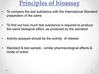 Assays, types of assays, principle and prerequisites of assays and ...