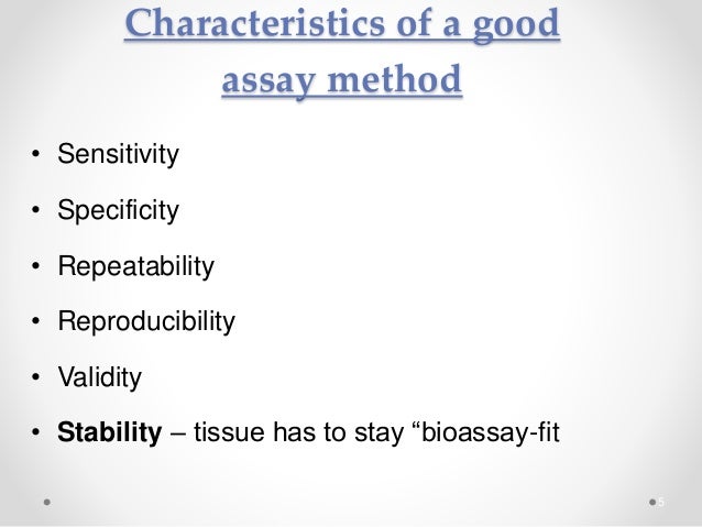 Assays, types of assays, principle and prerequisites of assays and bi…