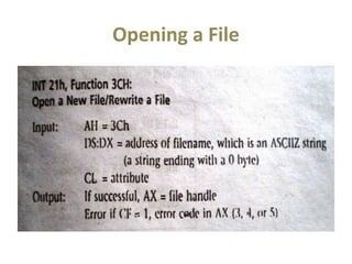 Assembly Language Programming Basics | PPT