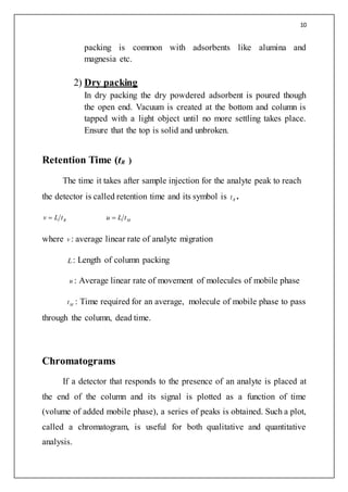 Column Chromatography | DOCX