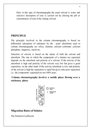 Column Chromatography | DOCX | Chemistry | Science