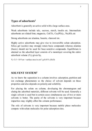 Column Chromatography | DOCX