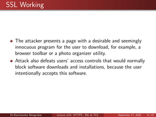 Lecture #22 : Web Privacy & Security Breach | PDF