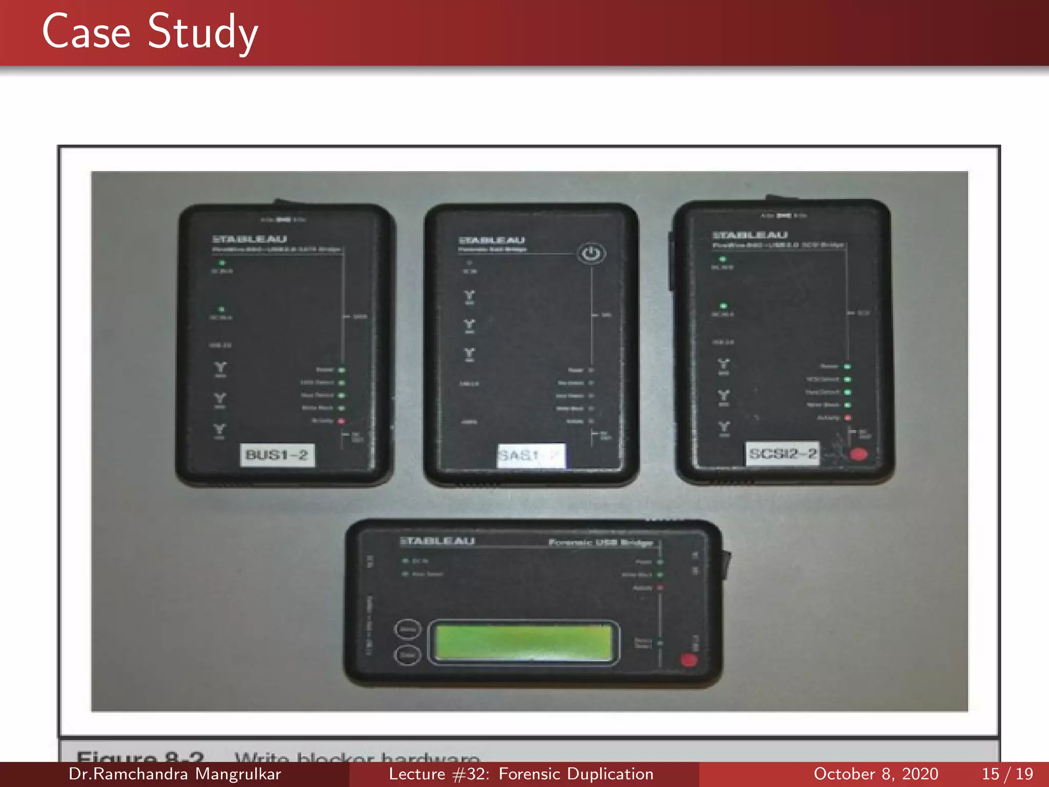 Lecture #32: Forensic Duplication | PDF