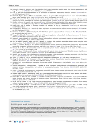 Assefa Asnakew Abebe. Methicillin resistant Staphylococcus aureus: Molecular mechanisms ...