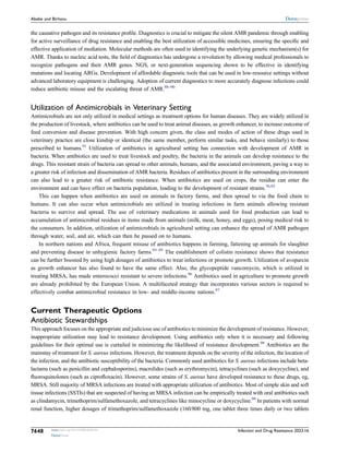 Assefa Asnakew Abebe. Methicillin resistant Staphylococcus aureus: Molecular mechanisms ...
