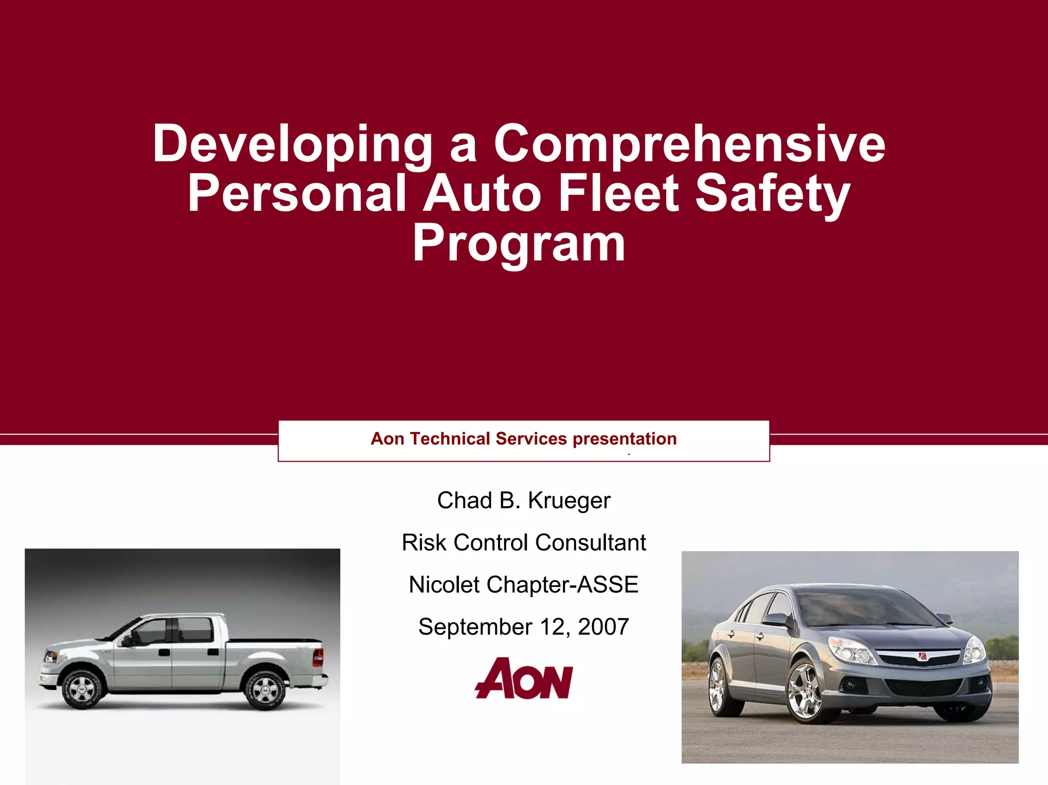 ASSE Fleet Safety Presentation | PDF