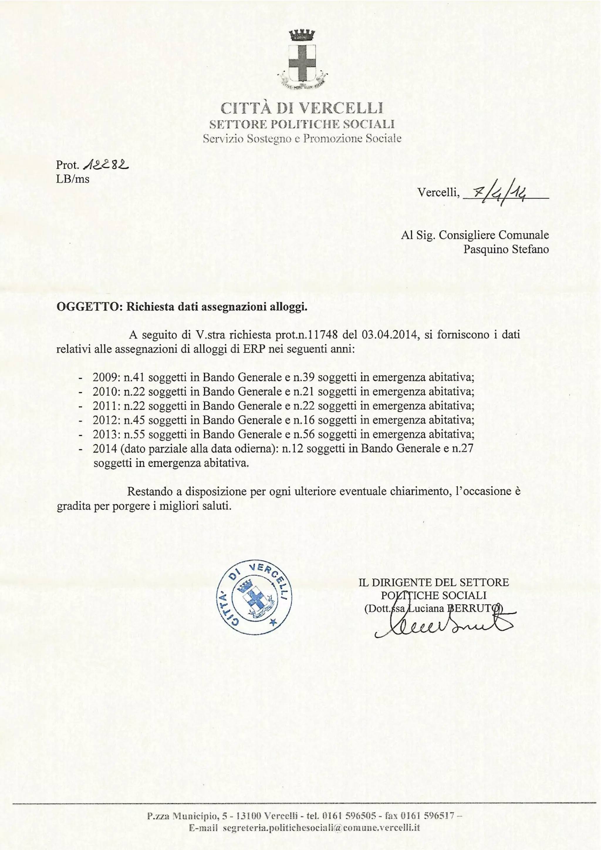 Assegnazione alloggi | PDF