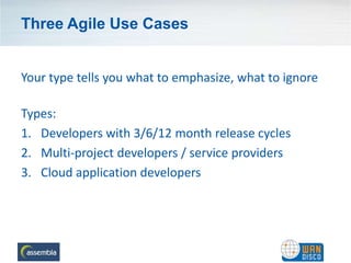 Beyond Scrum: Scaling Agile with Continuous Delivery and Subversion | PPT