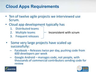 Beyond Scrum: Scaling Agile with Continuous Delivery and Subversion | PPT