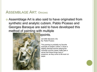 Assemblage art | PPTX