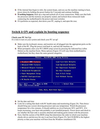 Assemble a desktop pc | DOCX
