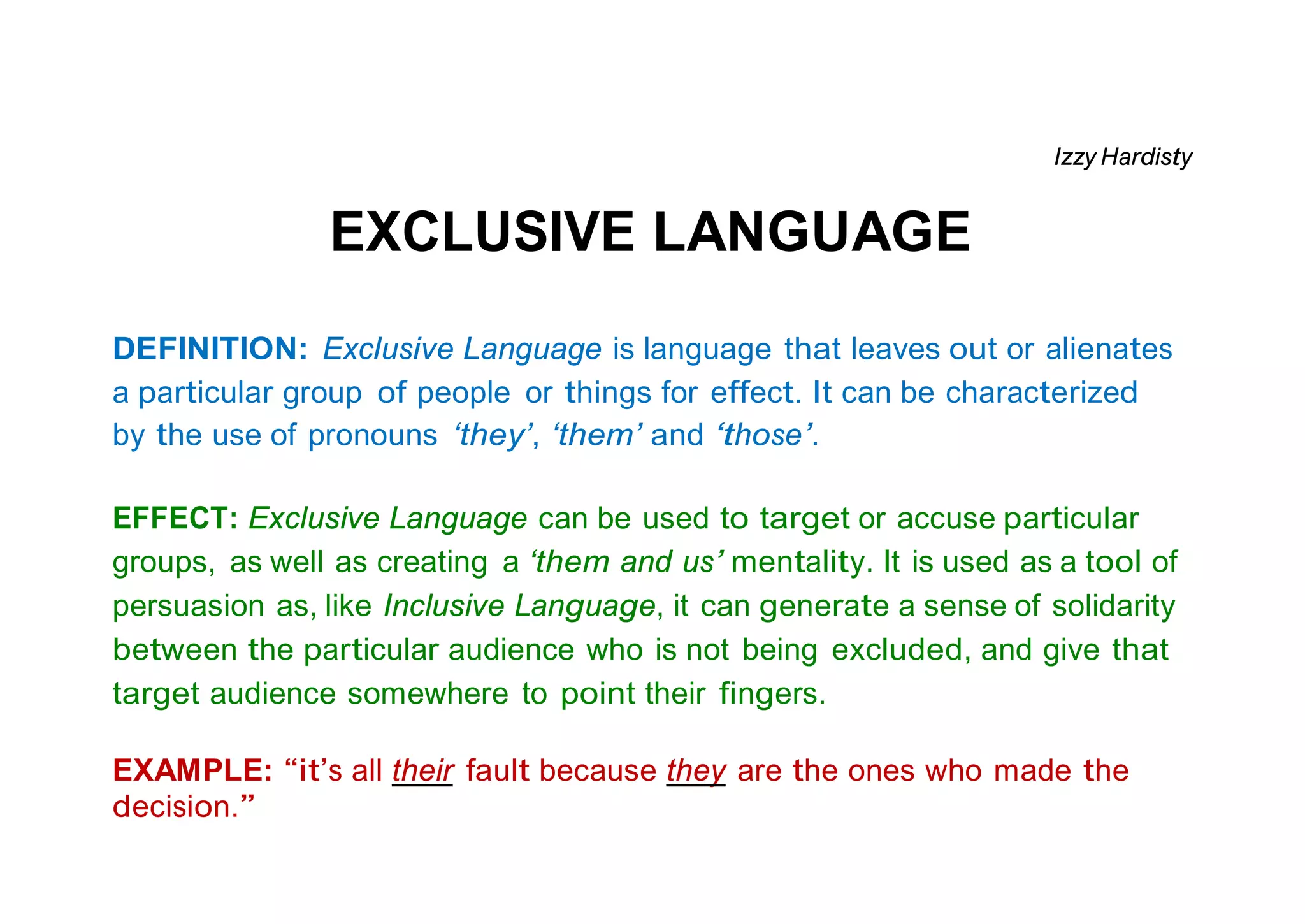 Persuasive Language Techniques | PDF