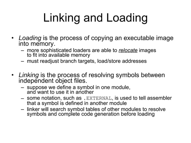 Assembler | PPT | Programming Languages | Computing
