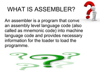 Assembler