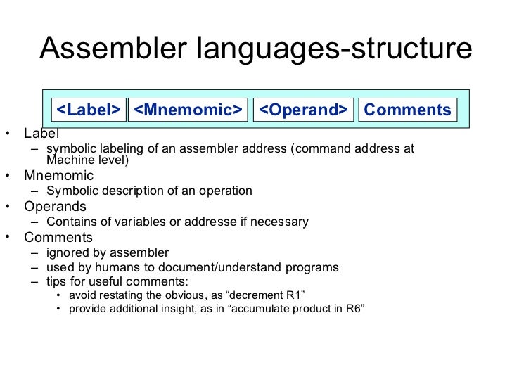 Assembler