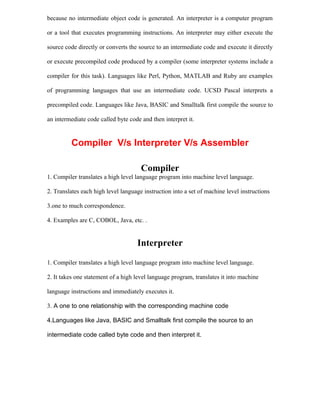 Assembler | PDF