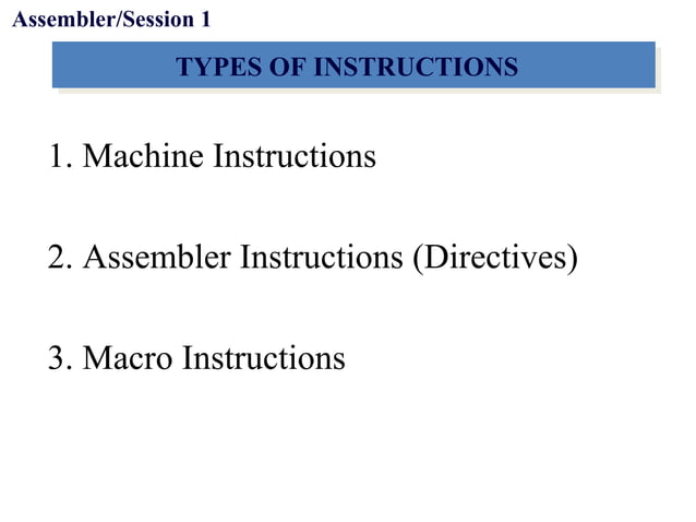 Assembler Language Tutorial For Mainframe Programmers Ppt